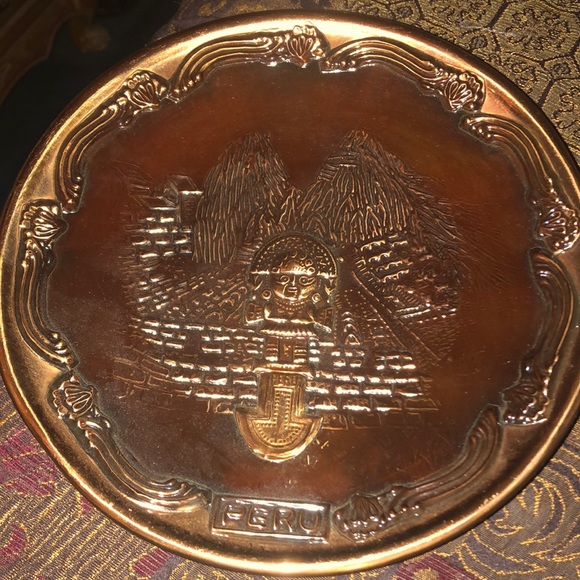 Wall Decor | Peruvian Copper Plate | Poshmark